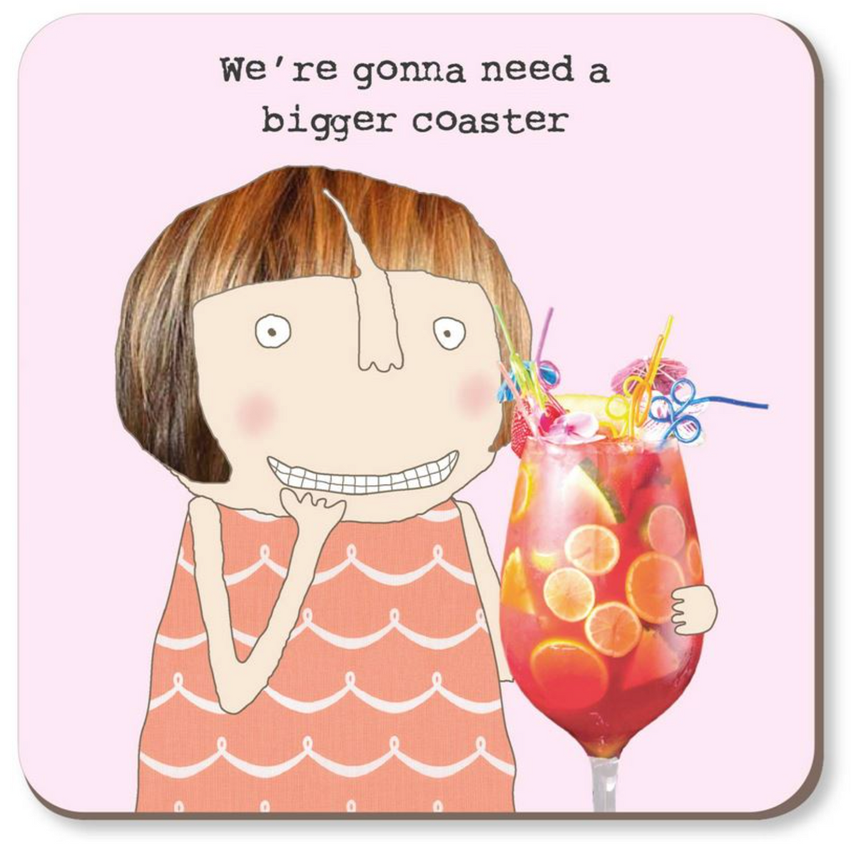 Rosie Made A Thing Coaster - Bigger Coaster – Design Withdrawals