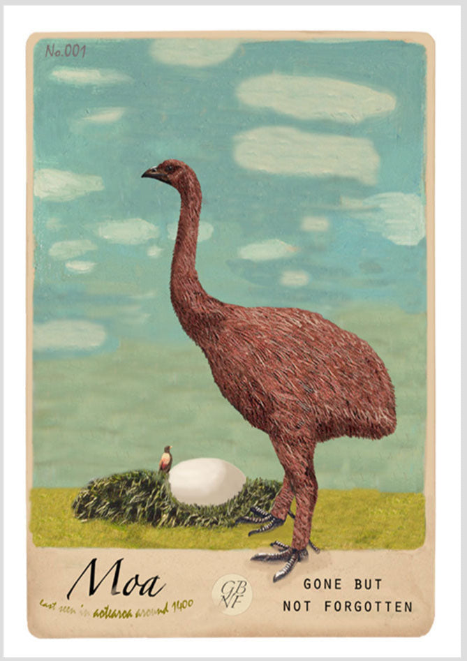 Moa - Art Print – Design Withdrawals