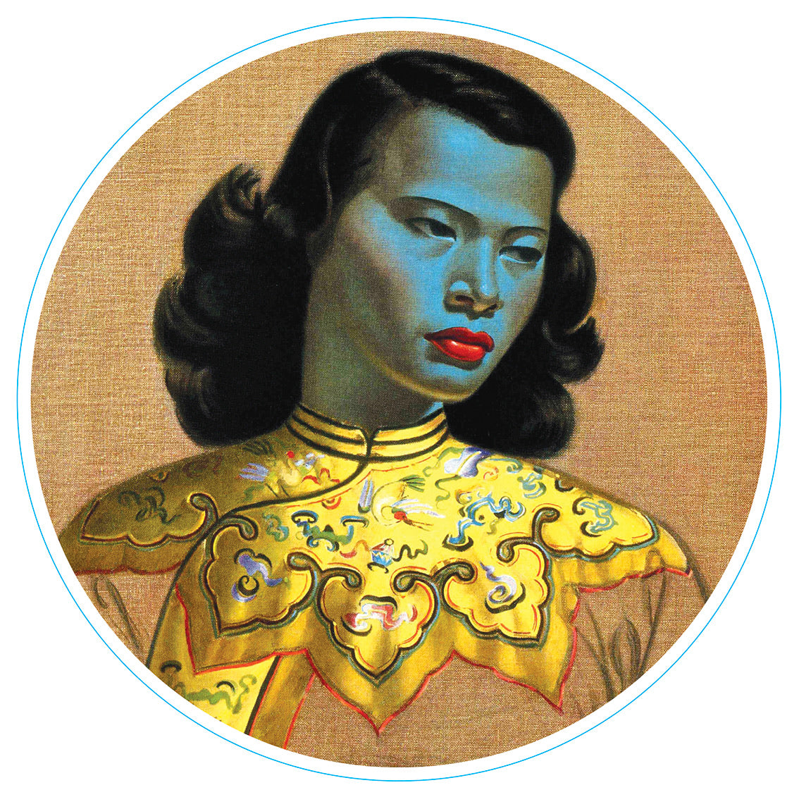 Blue Lady Art Spots (Decal) – Design Withdrawals